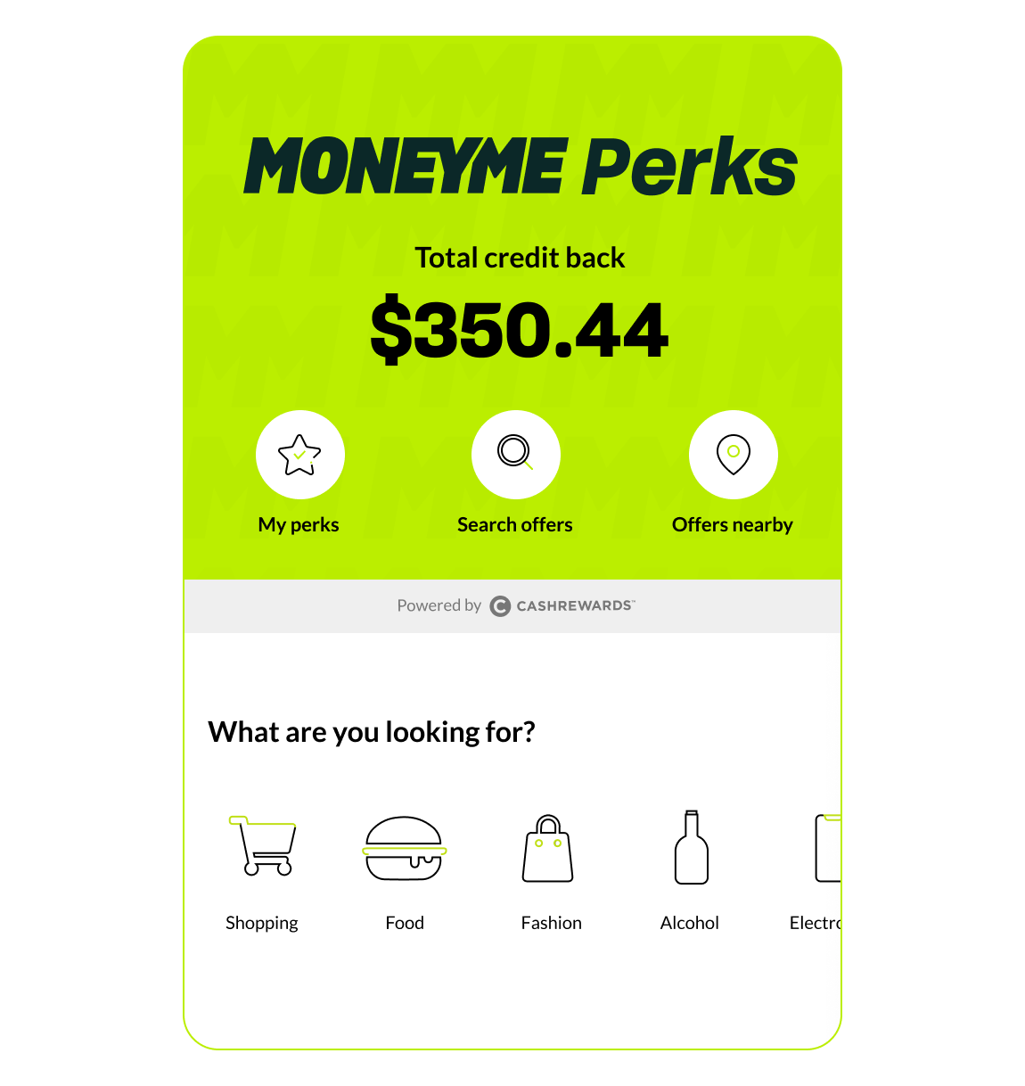 Online Credit Card | MONEYME